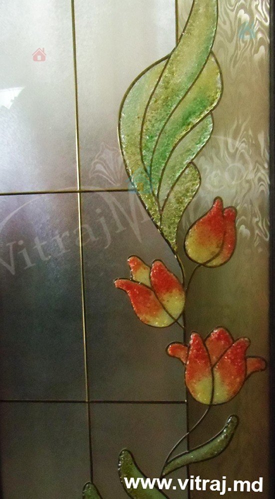 Vitralii in tehnica Sticla faramitata la comanda de la compania VITRAJ ...