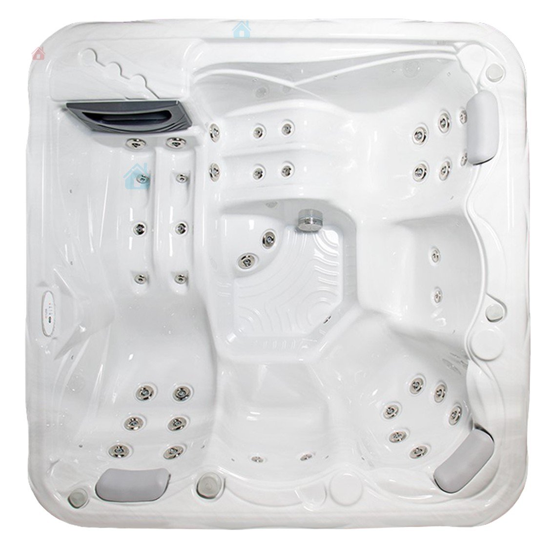 Bazin spa Pluto Wellness 2000 x 2000 x 890 mm de la compania SAUNA ...