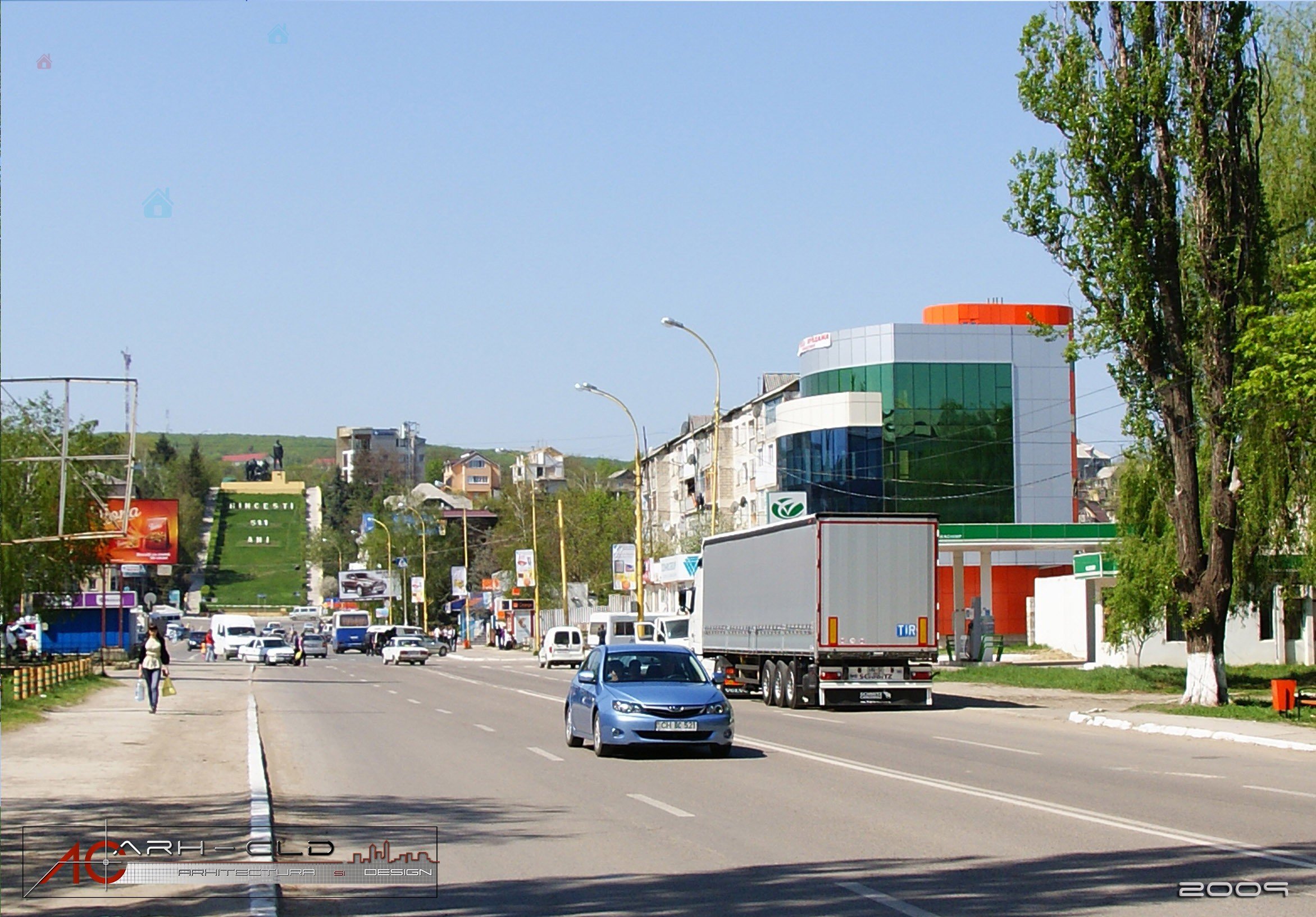 Centrul comercial Hincesti 2009 de la compania ARH-CLD S.R.L. în ...