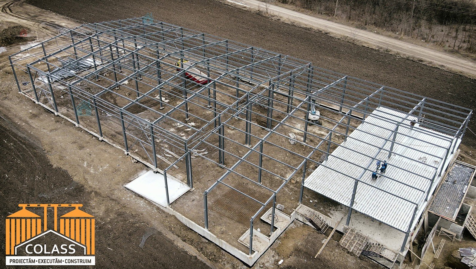 Construcția structurilor metalice de la compania COLASS S.A. în ...